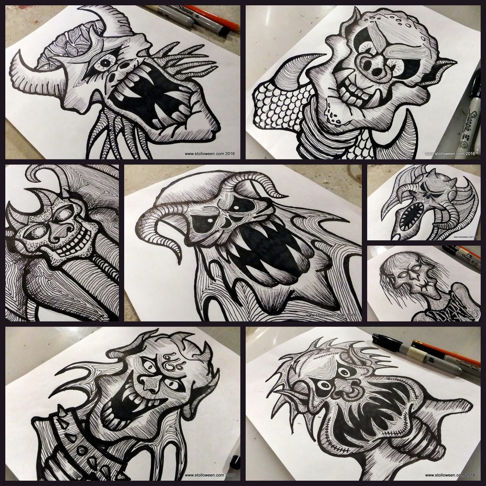 Scotty ART: A-Z of Horror