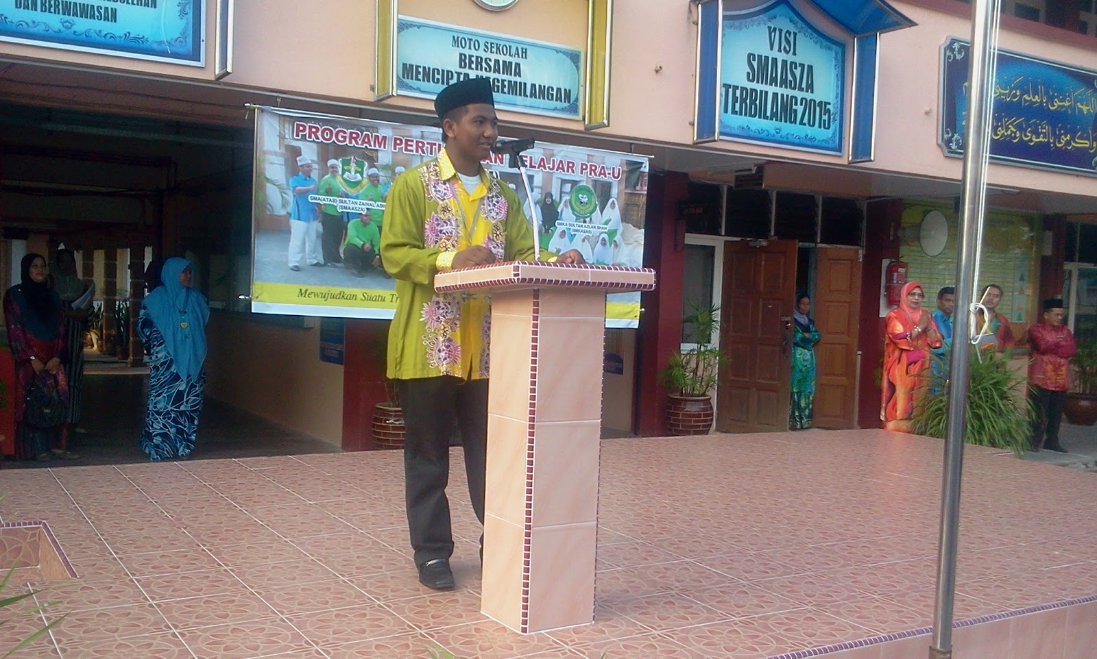 NorishMuss.com: Lawatan Penanda Aras ke SMKA Sultan Azlan Shah