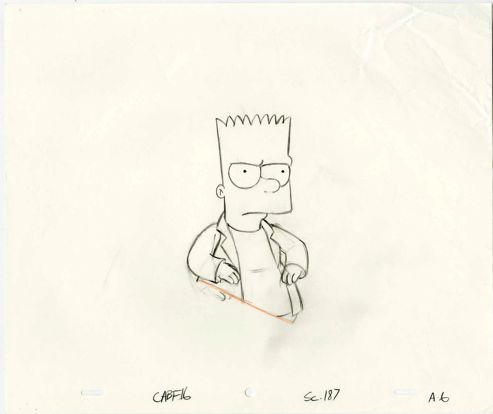 Living Lines Library: The Simpsons (TV Series 1989– ) - Production Drawings