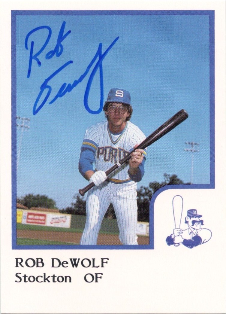 1986 PROCARDS PROJECT: ROB DEWOLF
