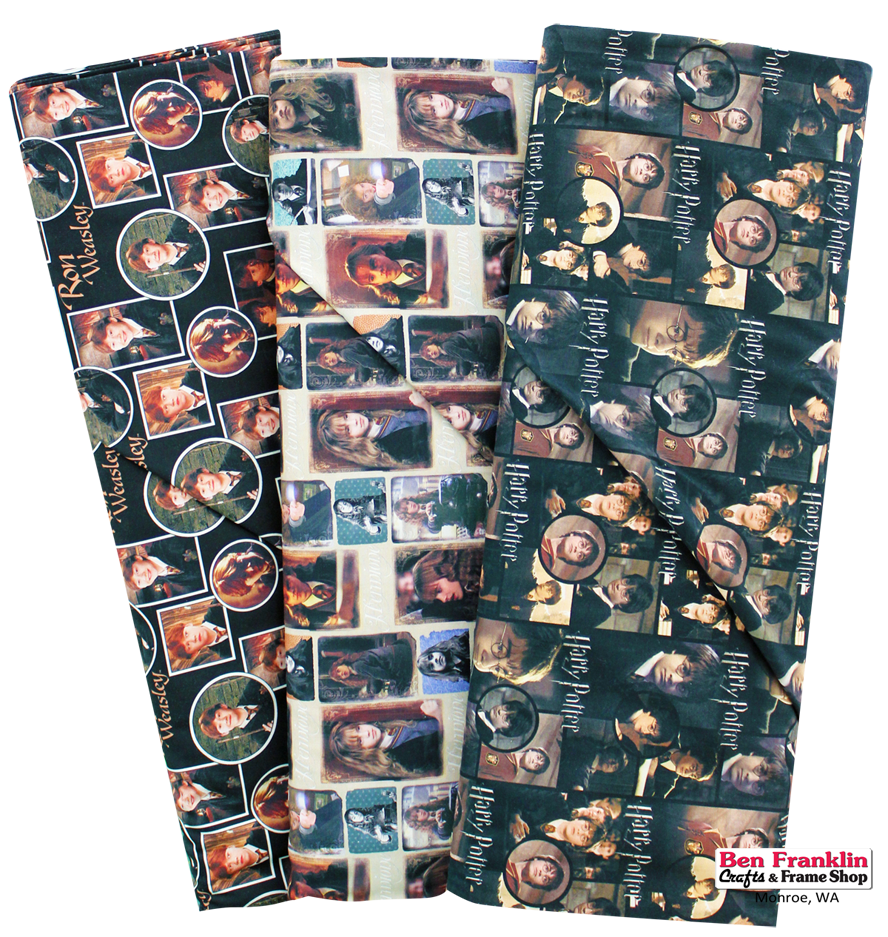 Ben Franklin Crafts and Frame Shop, Monroe, WA: Harry Potter Fabric at ...