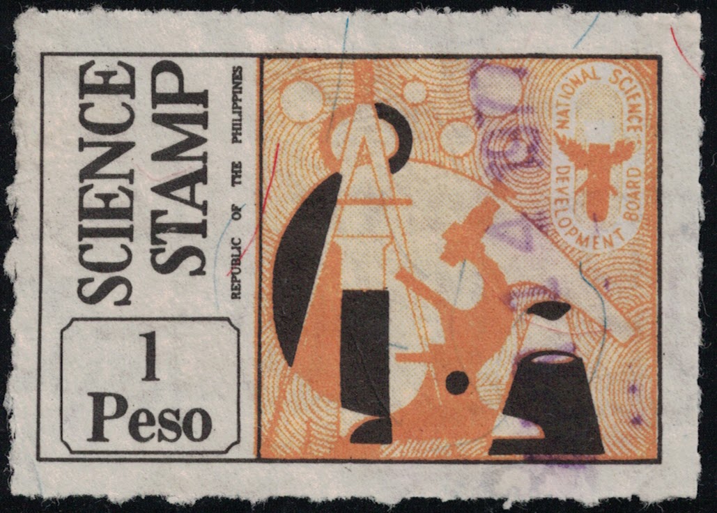 Philatelic Philippines: Science Stamp horizontal
