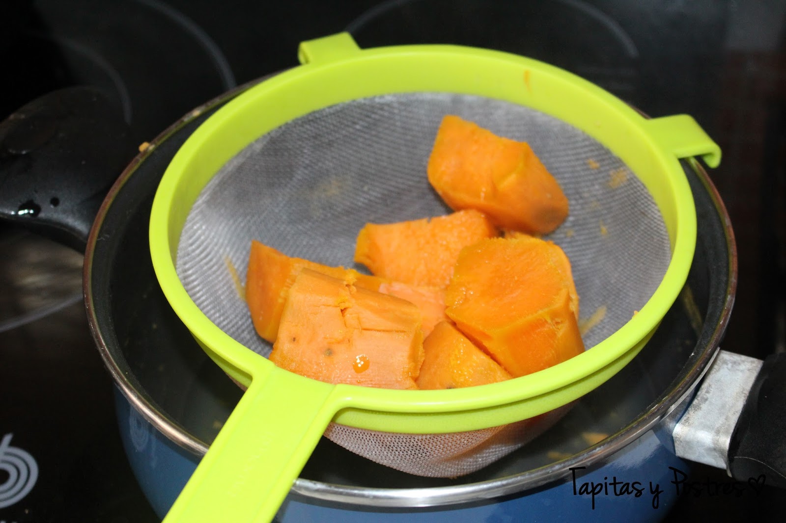 Tapitas y Postres: Juego de blogueros 2.0. : Buñuelos de batata