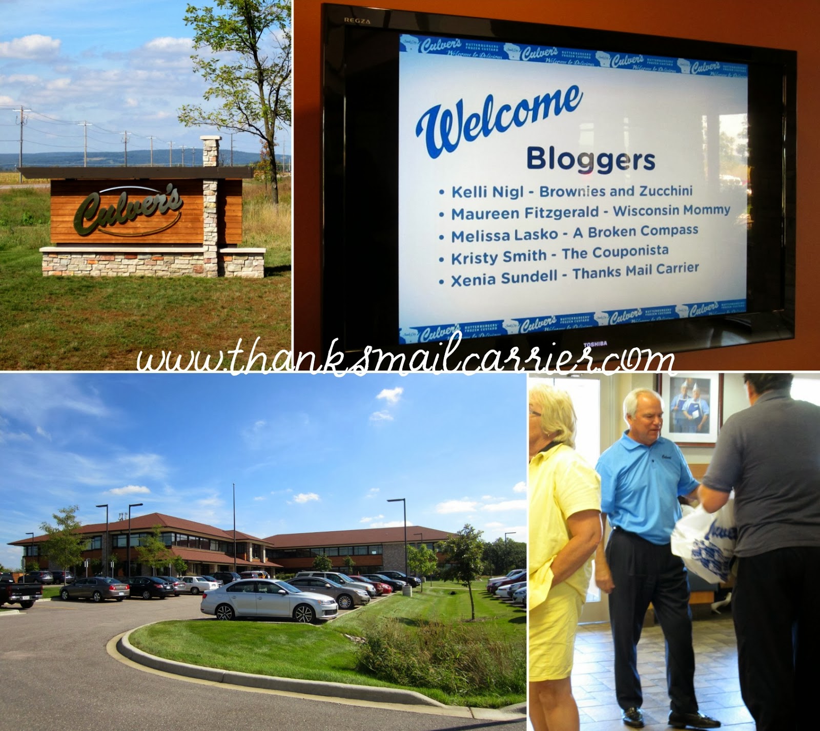 Thanks, Mail Carrier | Welcome to Delicious: Culver's Restaurant ...