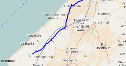 Route Provinciale Numéro 3403 (P3403) - Maroc Maps