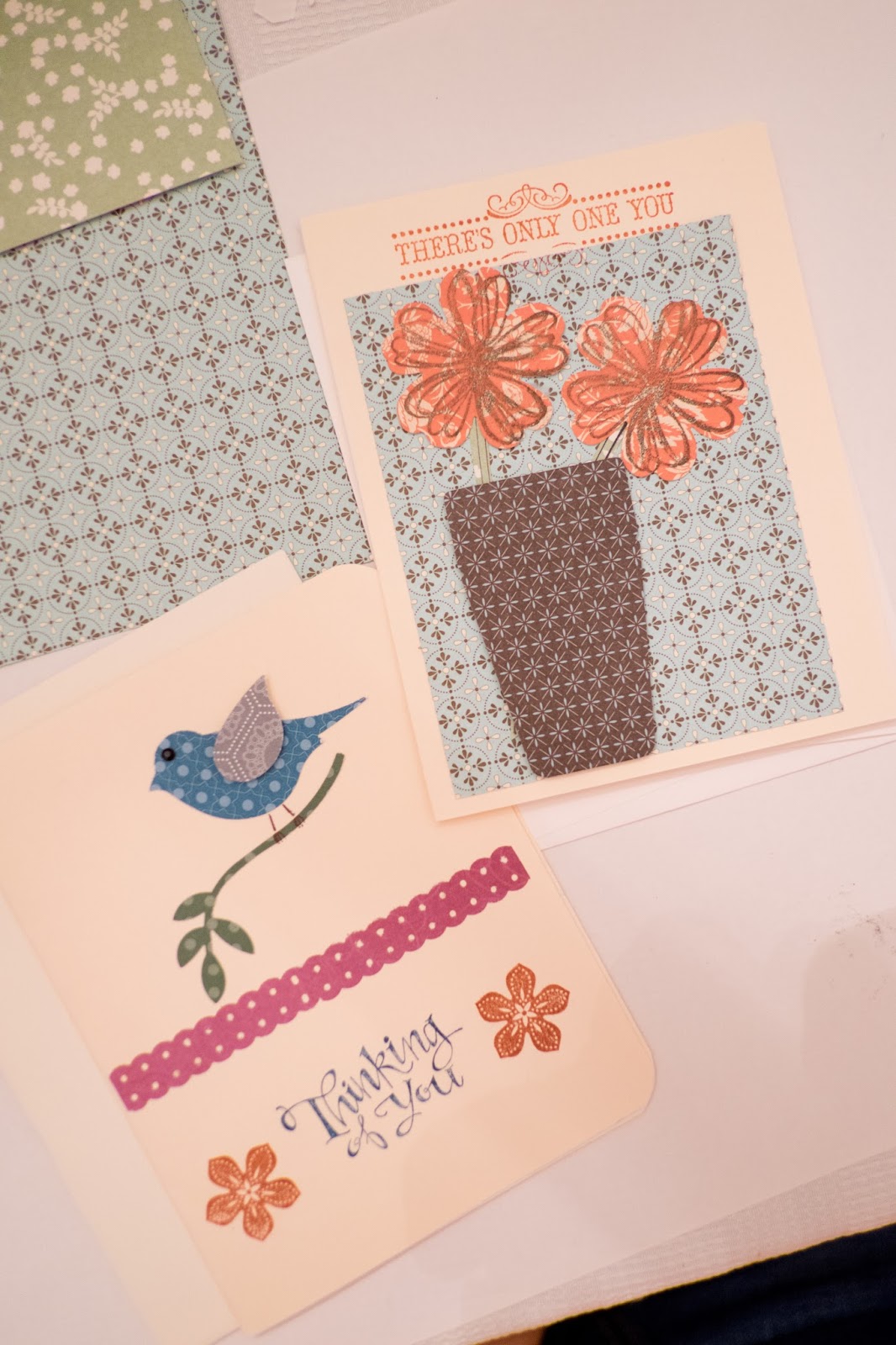Domestic Fashionista: Girl's Night Card Making Party