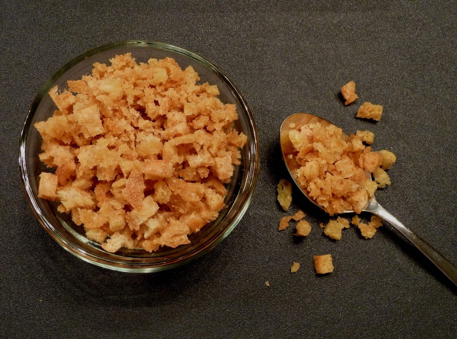Cracked Pepper: Mini Croutons