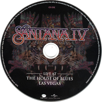 2016 Santana IV - Live At The House Of Blues Las Vegas - Santana - Rockronología