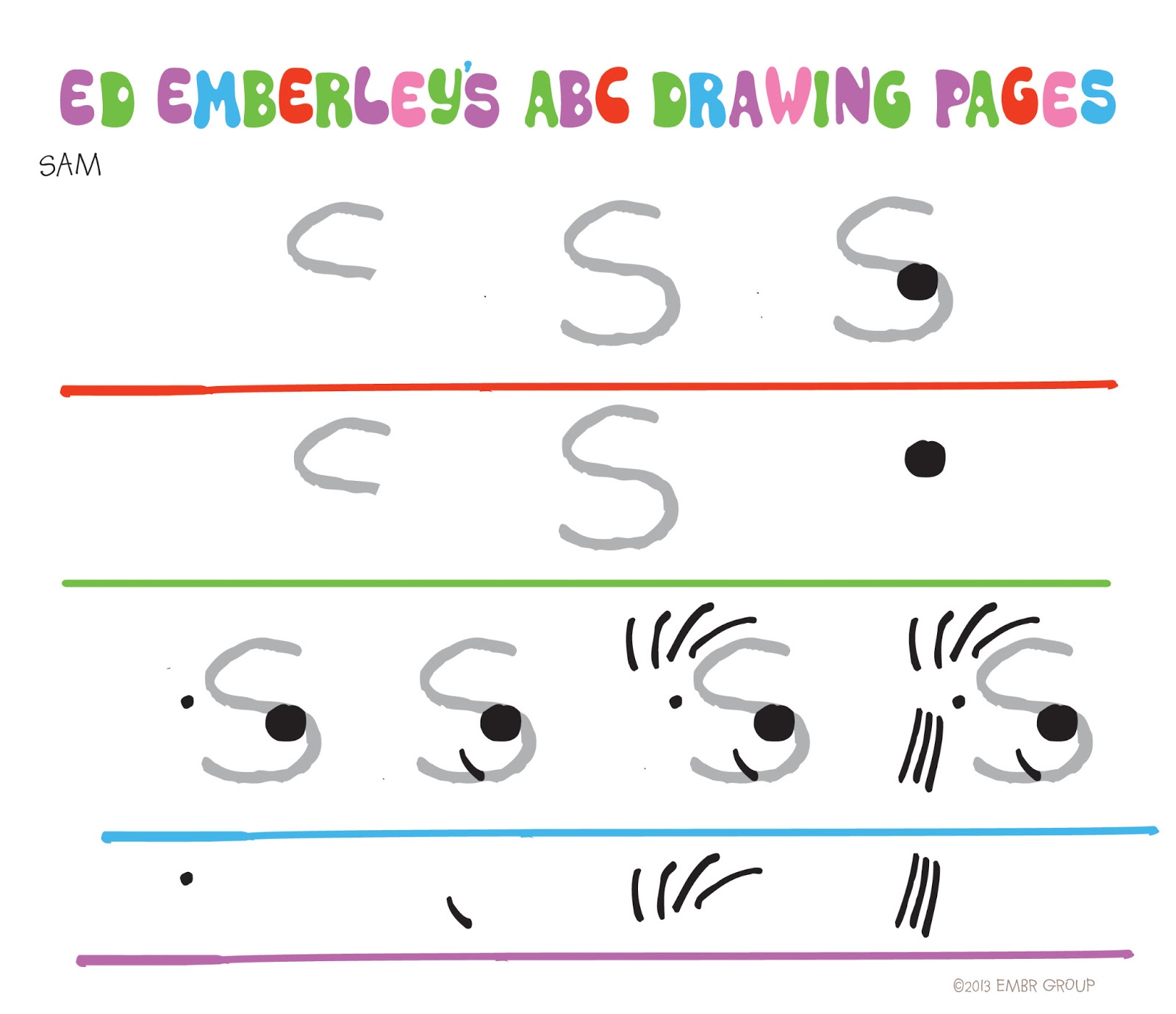 Ed Emberley's Drawing Pages