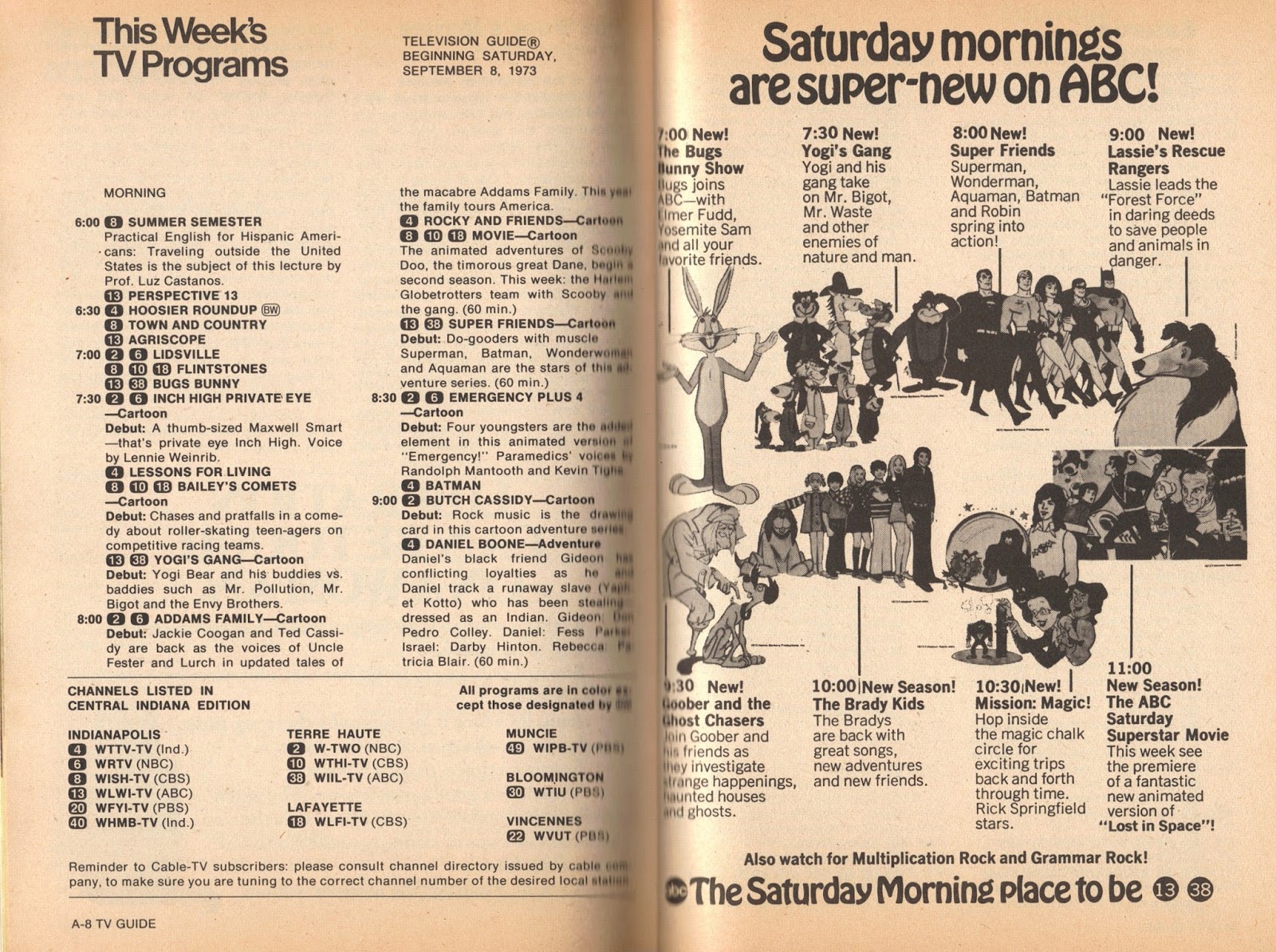 Bronze Age Babies: The Fall Preview TV Guide!