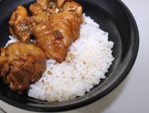 Mely's kitchen: Chicken Adobo Rice Topping
