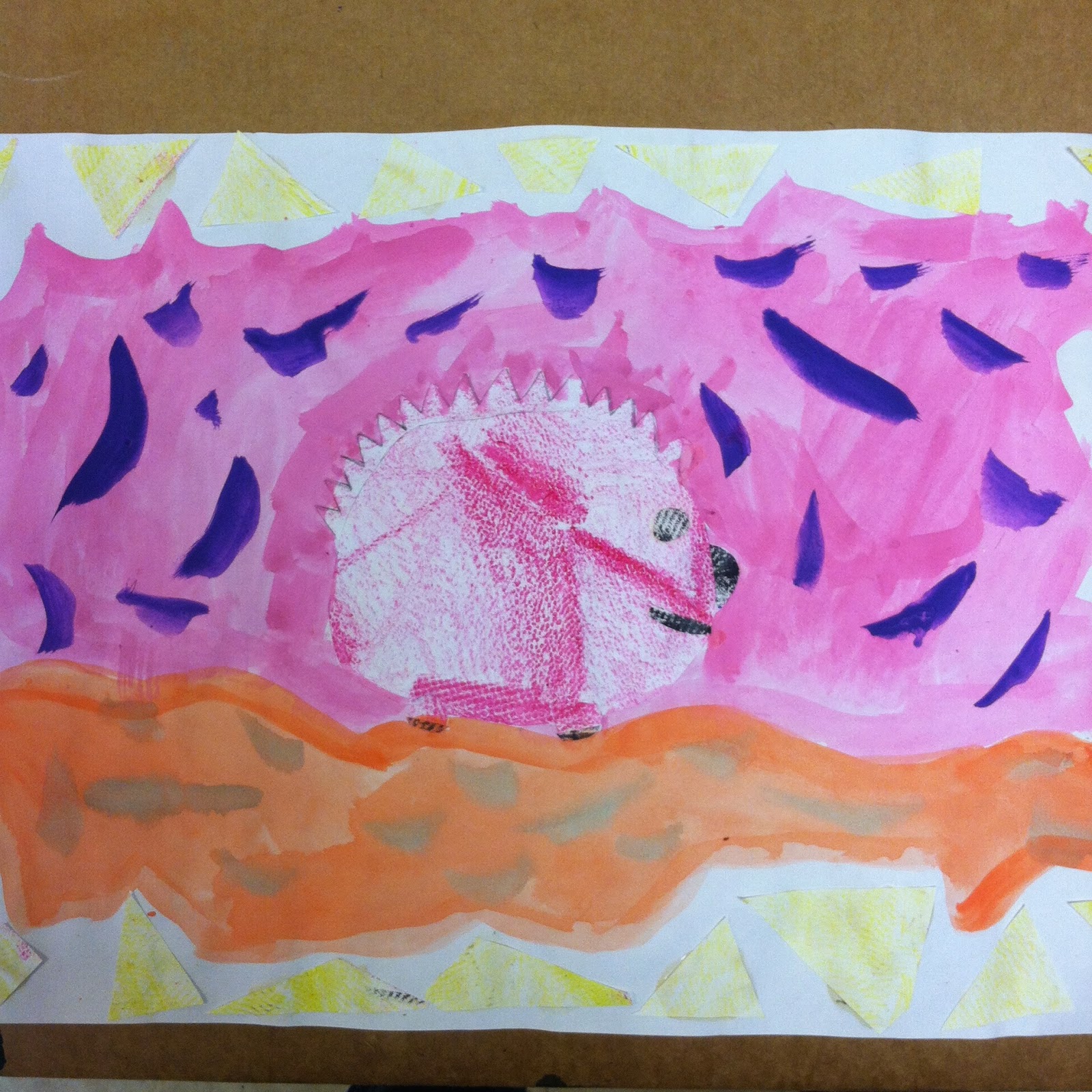The Art Classroom: Lowell Elementary ART! Arbitrary Color Animals
