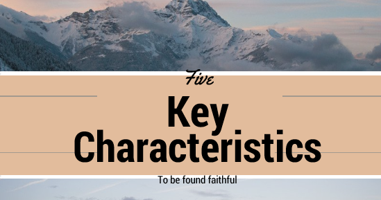 Typing for Two: 5 Key Characteristics To Be Found Faithful