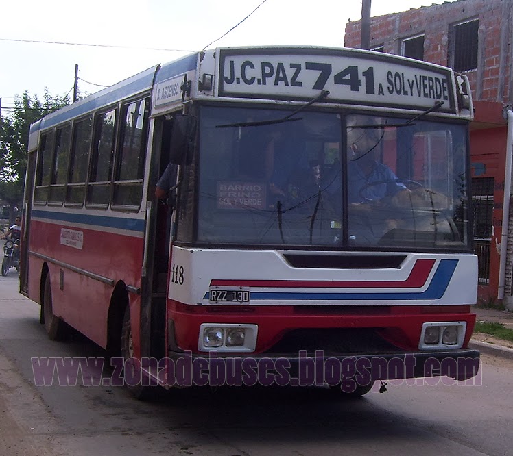 Colectibus - Zona de Buses: LINEA 741 a