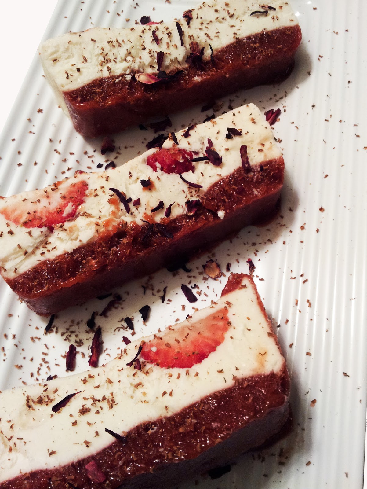 A Profound Hatred of Meat: Strawberry Balsamic Semifreddo with Pink ...