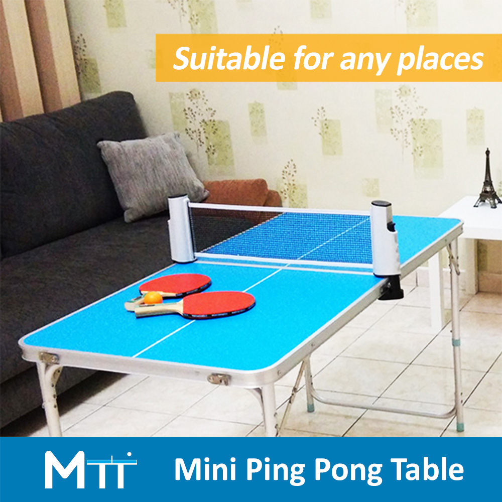 MTT Mini Ping Pong Table Set: MTT Mini Table Tennis PIng Pong Table