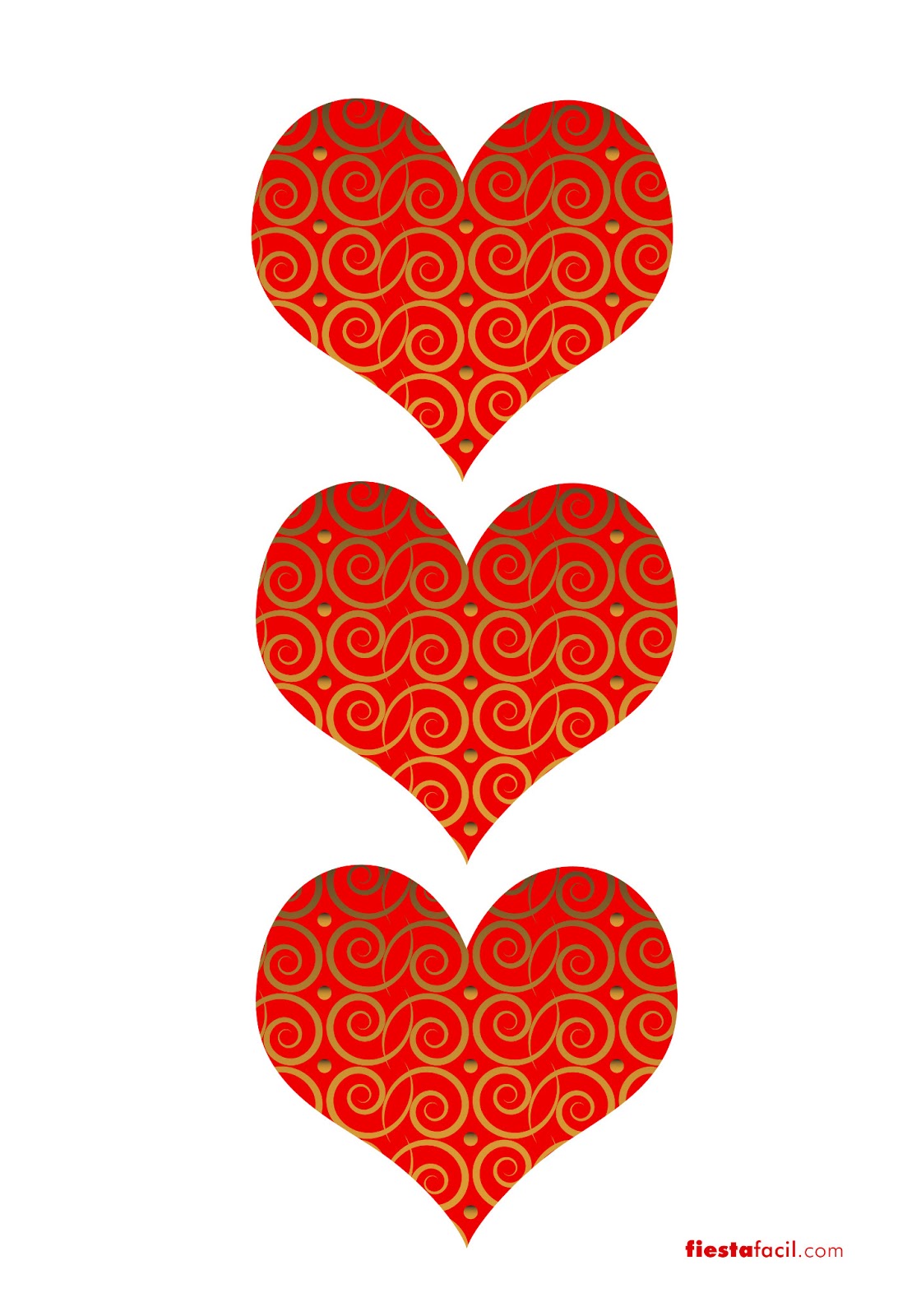 Corazones para Imprimir | Colorear a Heidi