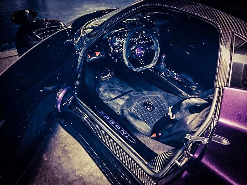Axis Of Oversteer: Lewis Hamilton shows off his purple Zonda