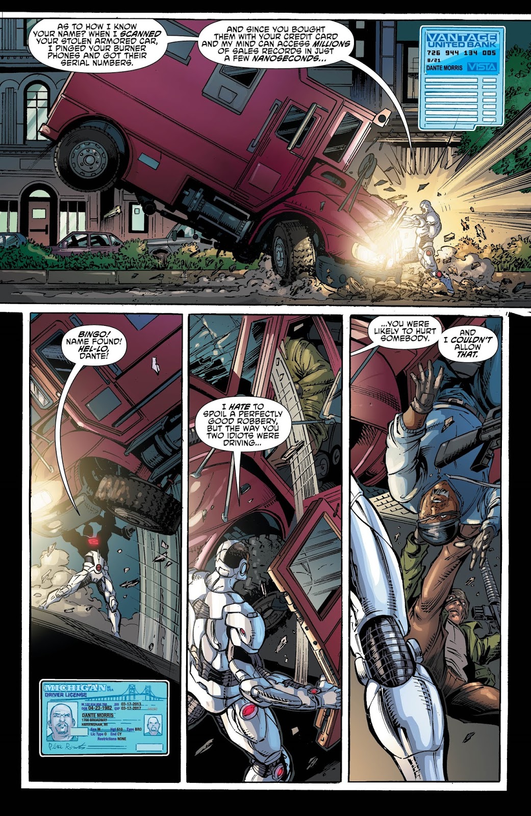 Weird Science DC Comics: PREVIEW: Cyborg #1