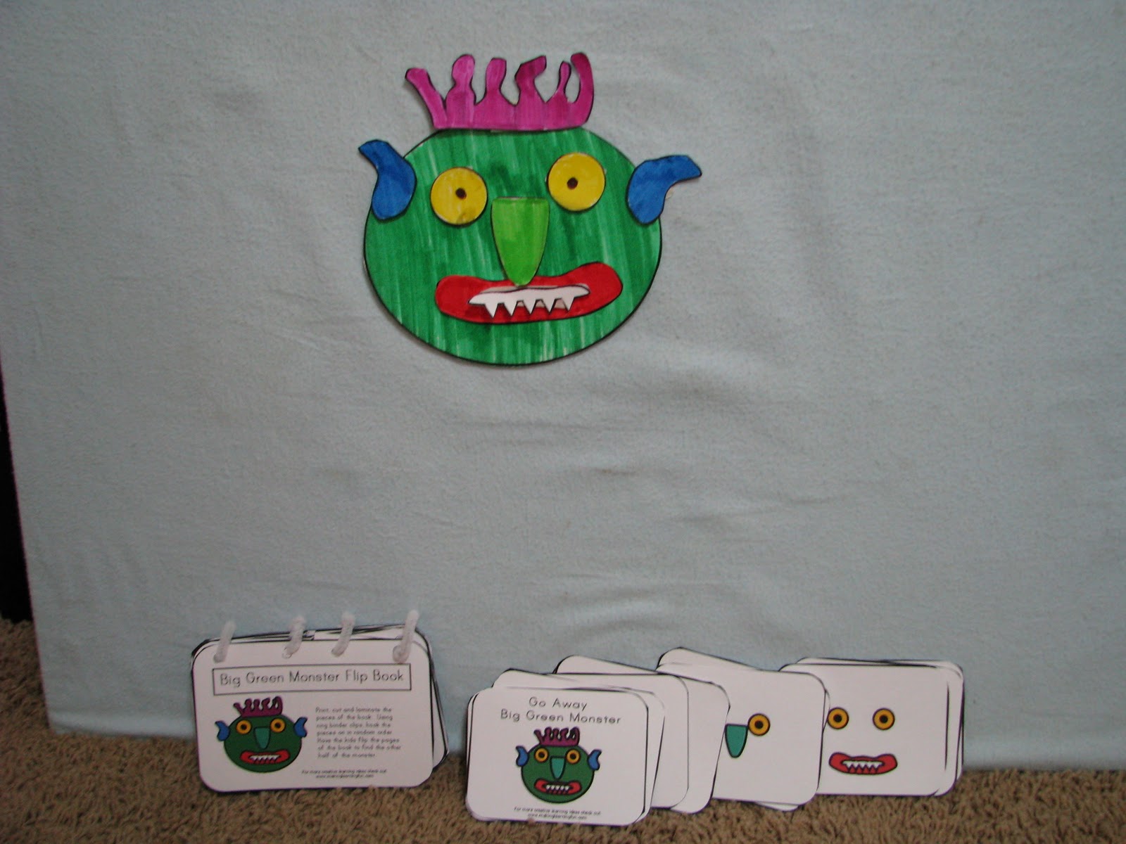 Mommy's Little Helper: Go Away Big Green Monster