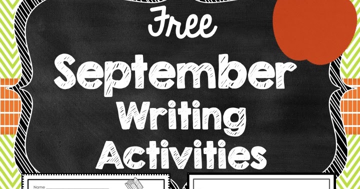 Classroom Freebies Too: September Writing Activities