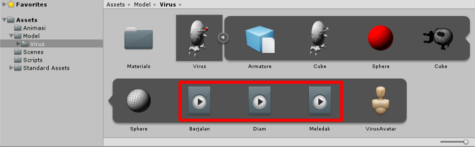 Unity Tutorial : Animator ~ Menjalankan Animasi dari Blender di Unity [part 1]