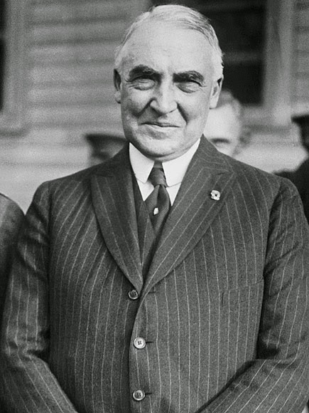 Mature Men of TV and Films: Warren G. Harding (29th; 1921–1923)