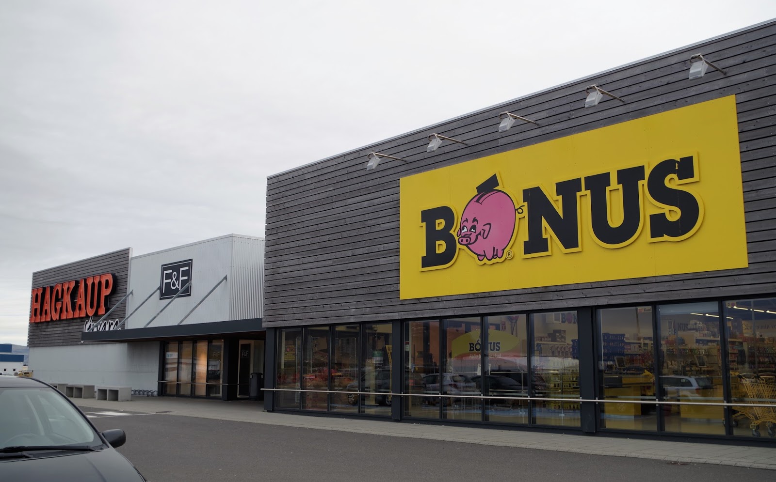 Island-Fan Kochbuch: Bónus - Einkaufen in Island