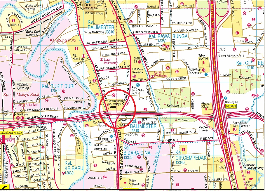 INFO JAKARTA: TERMINAL BIS KAMPUNG MELAYU, JAKARTA
