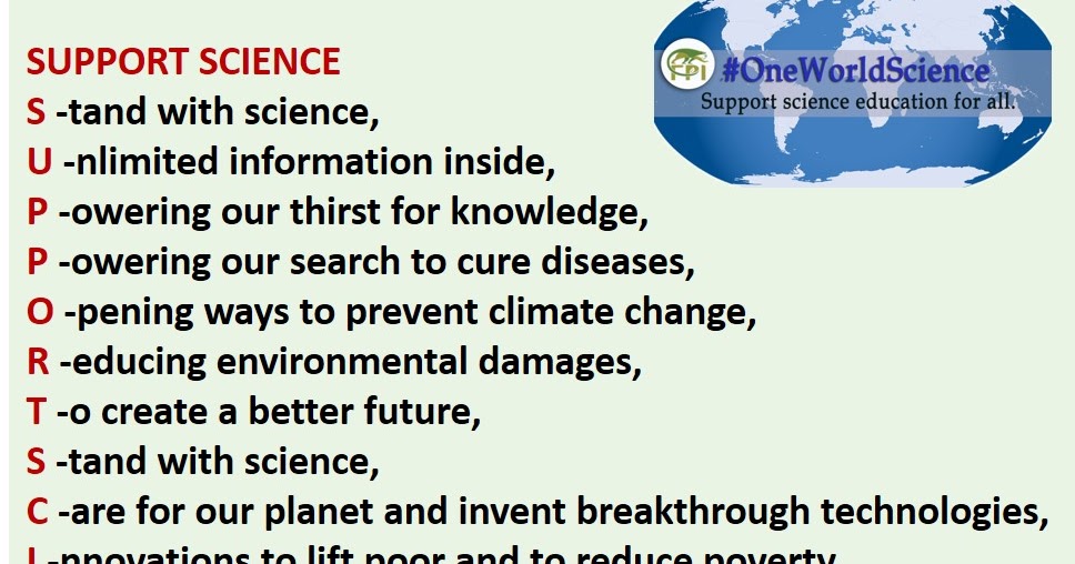 "Support Science" by Mihri Ozkan