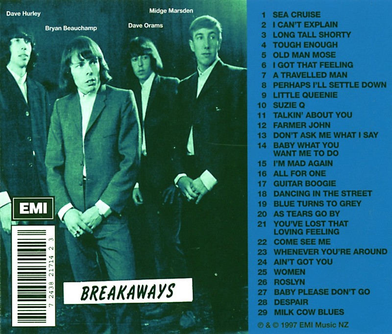SIXTIES BEAT: The Breakaways