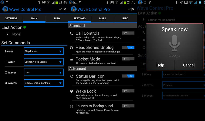 Android Games & Apps: Wave Control Pro v2.55