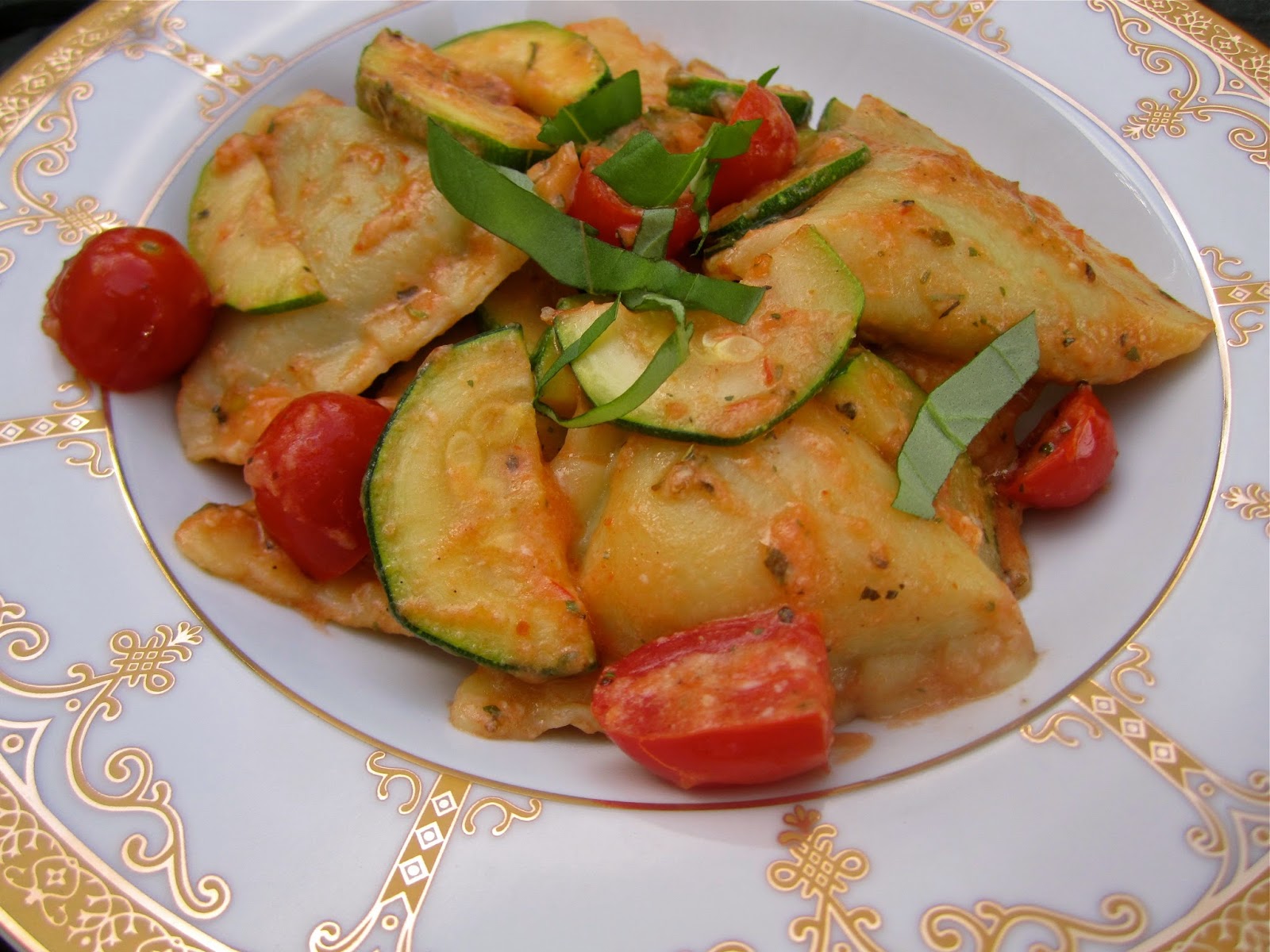 Stephanie Cooks: Summer Vegetable Ravioli