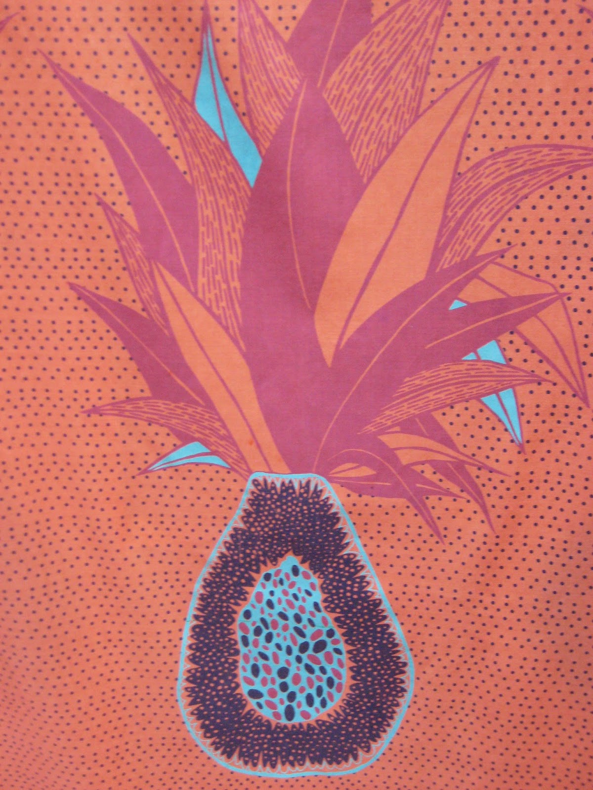 Homebuildlife: Pineapple prints at New Designers 2013