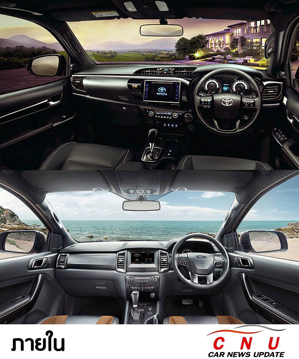 Car News Update: เปรียบเทียบสเปคและออปชั่น Toyota Hilux Revo Double Cab ...