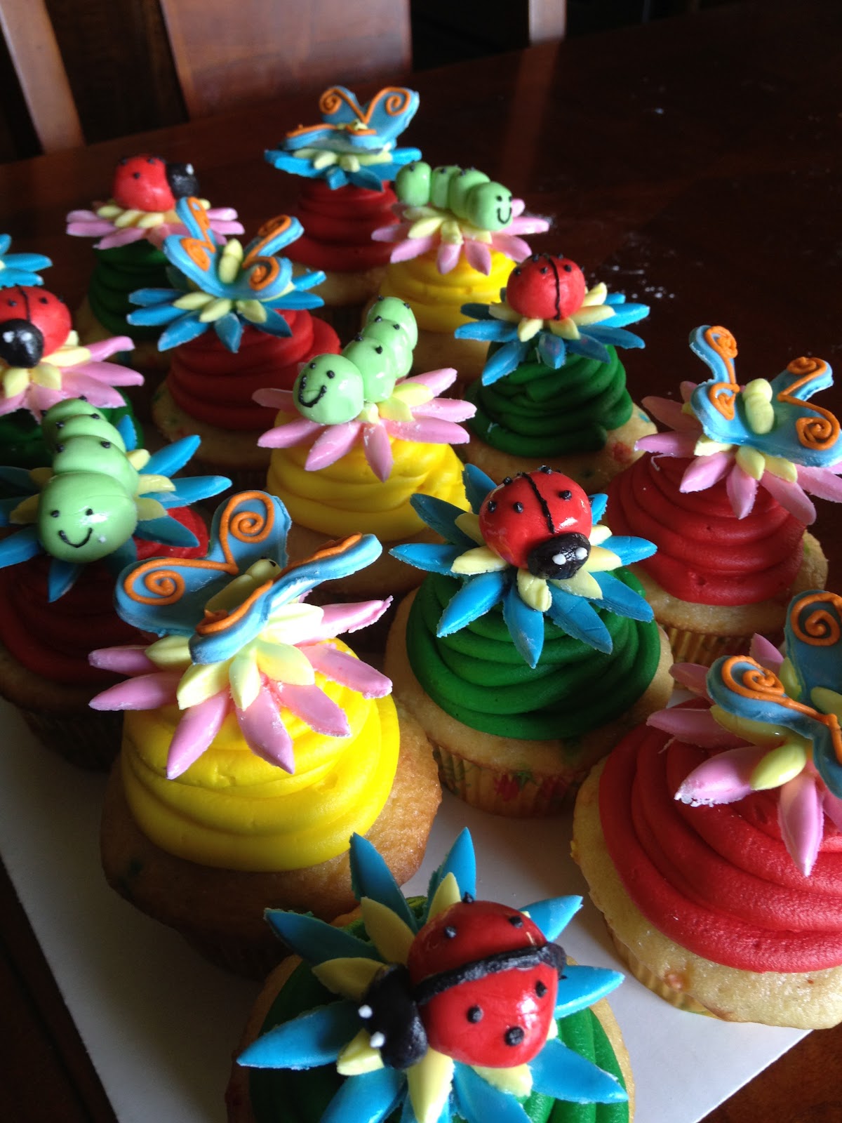 TumiTicklers: Bug Cupcakes