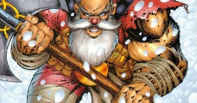 Dave's Comic Heroes Blog: Santa The Barbarian