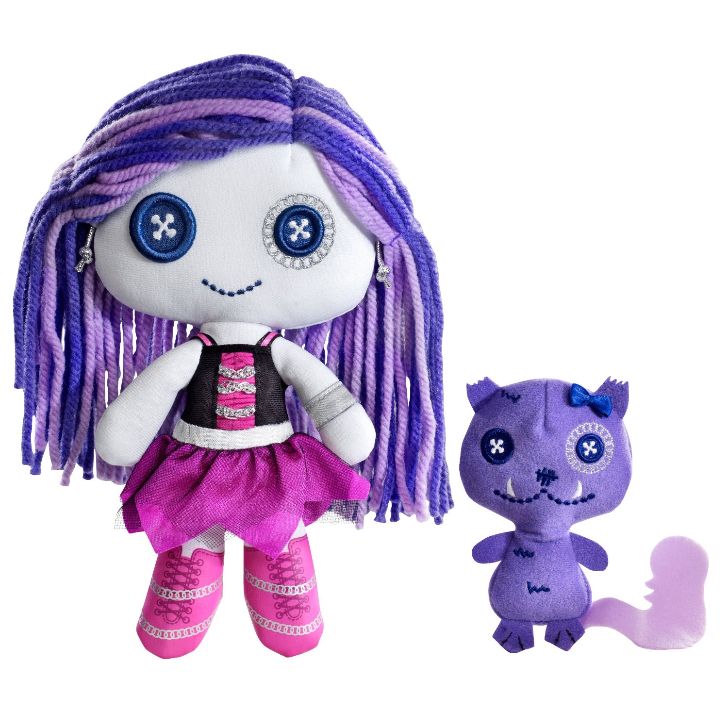 Lindos Sonhos Dourados: Monster High Coleção: Plush - Bonecas de Pano