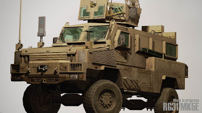 MRAP - RG-31 Mk5E アドオンの新しい開発中画像が公開 | 弱者の日記^^ - Arma 3 MODとアドオン紹介