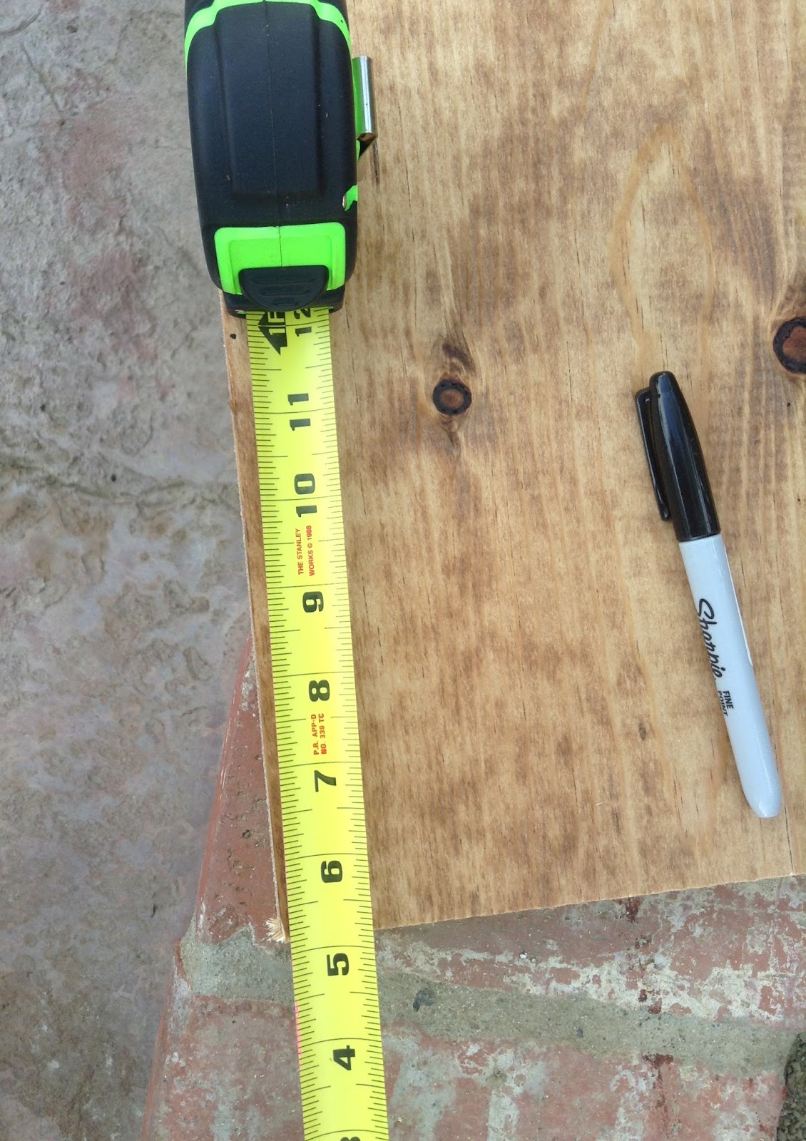 Musings and Ramblings of a Busy Mom: DIY Ruler Height Chart