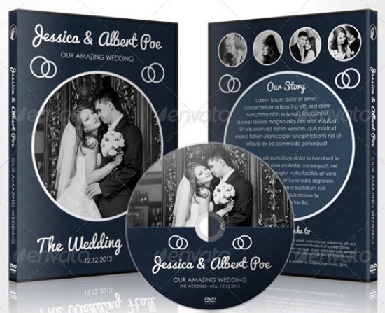20 Beautiful Wedding CD & DVD Print Ready Cover Templates |Web Design ...