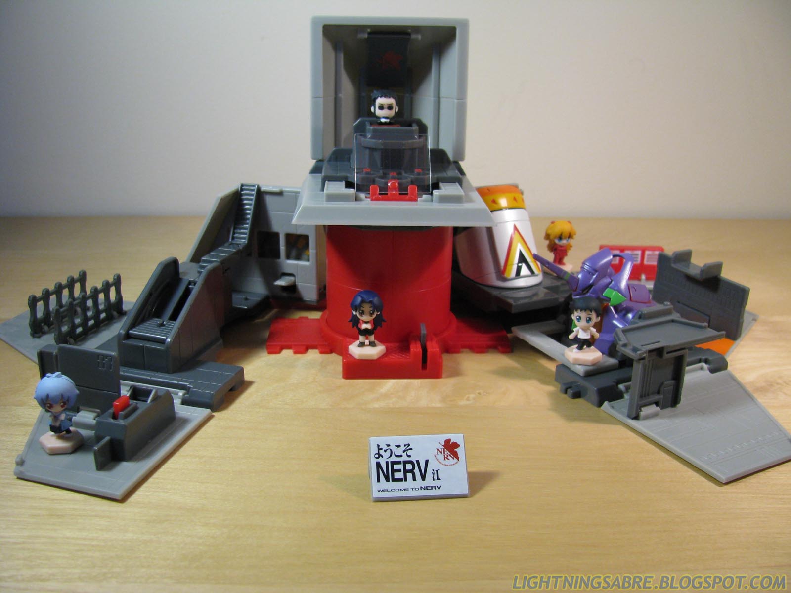 Within a Flash of Lightning: NERV HQ & Bday Presents