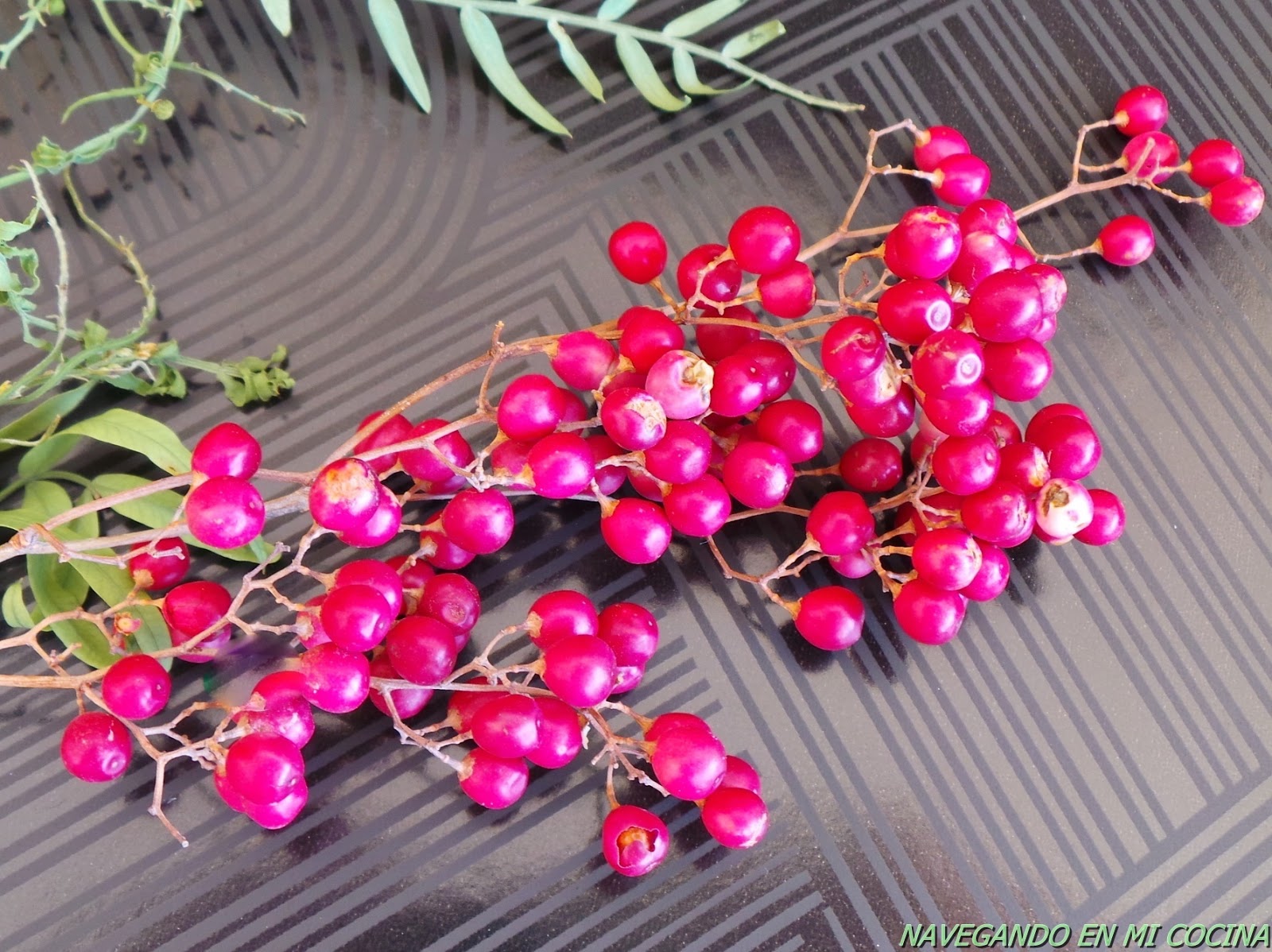 Navegando en mi Cocina: PIMIENTA ROSA