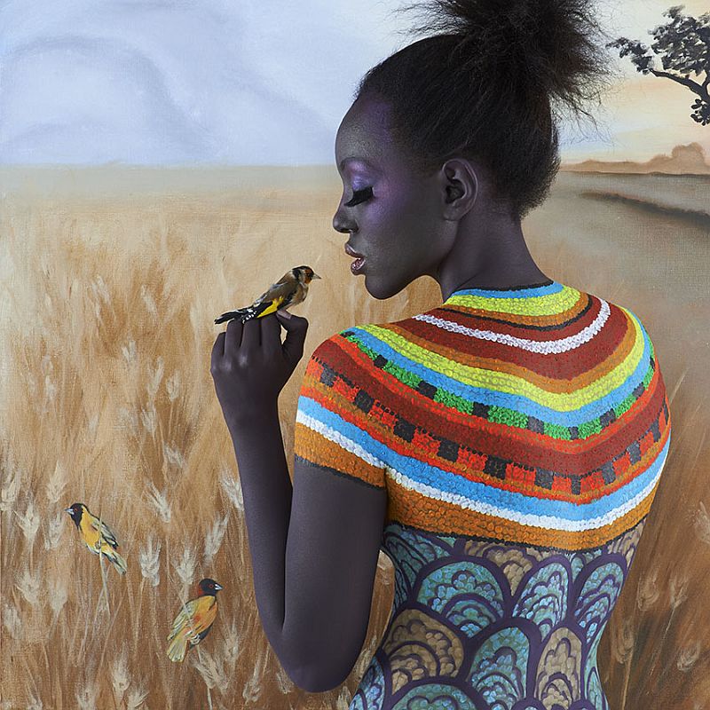 El Hurgador [Arte en la Red]: Emma Hack [Body Painting, Pintura ...