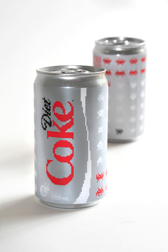 Razor Blog: 8-bit Coke Can Designs