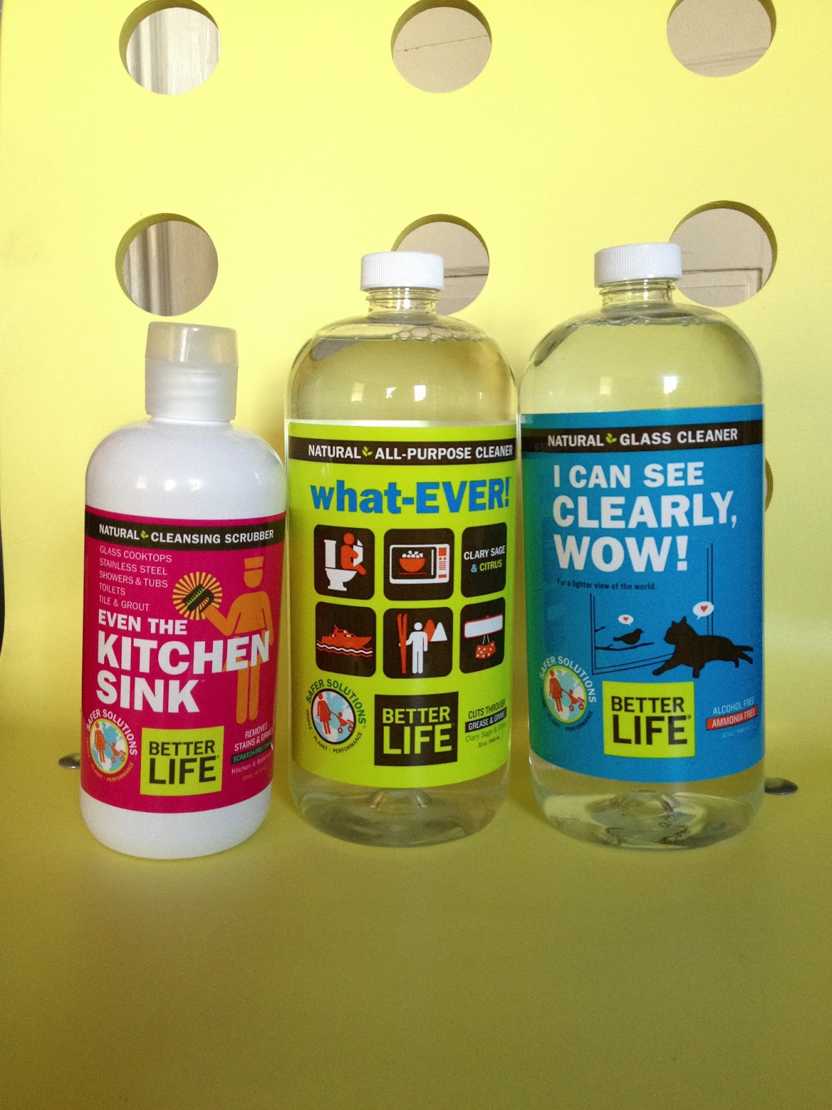 Olivia Cleans Green: Better Life Cleaning Products Review & Giveaway