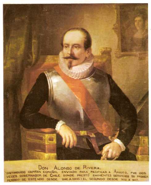 Hidalgos en la Historia: Alonso de Ribera. Gobernador de Chile ...