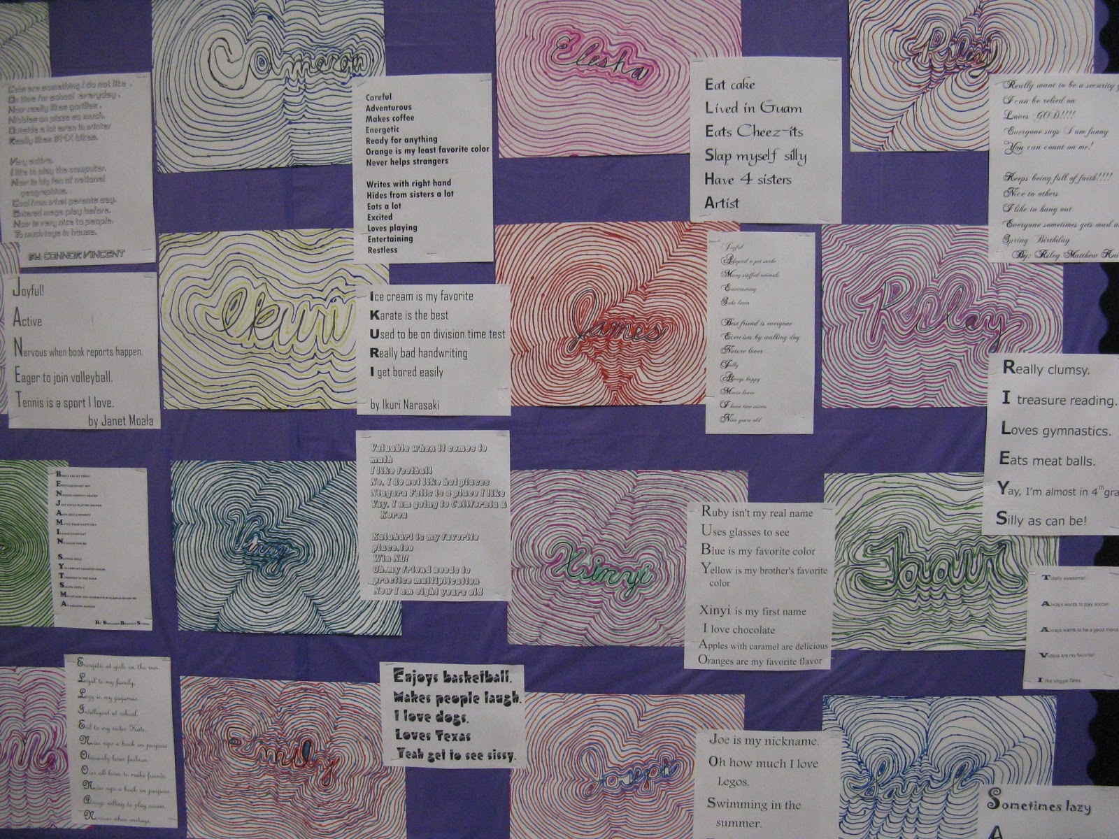 Exploring Arts and Social Studies: Art and Acrostics