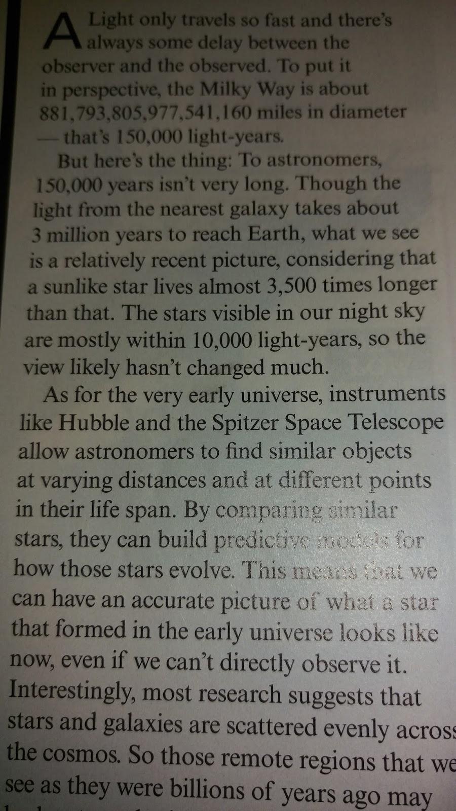 The Cool Science Dad: Misleading Article: The Nearest Galaxy The Cool Science Dad: Misleading Article: The Nearest Galaxy