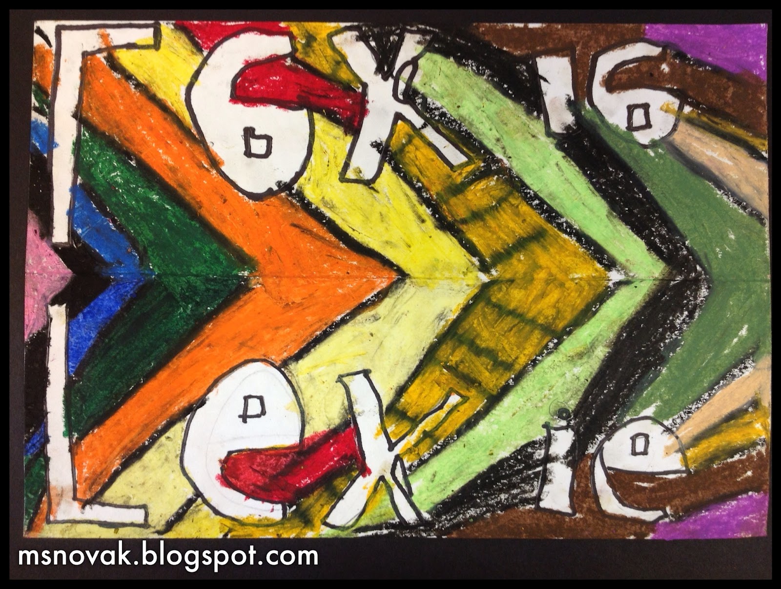 Organized Chaos: 3rd Grade Reflection Names